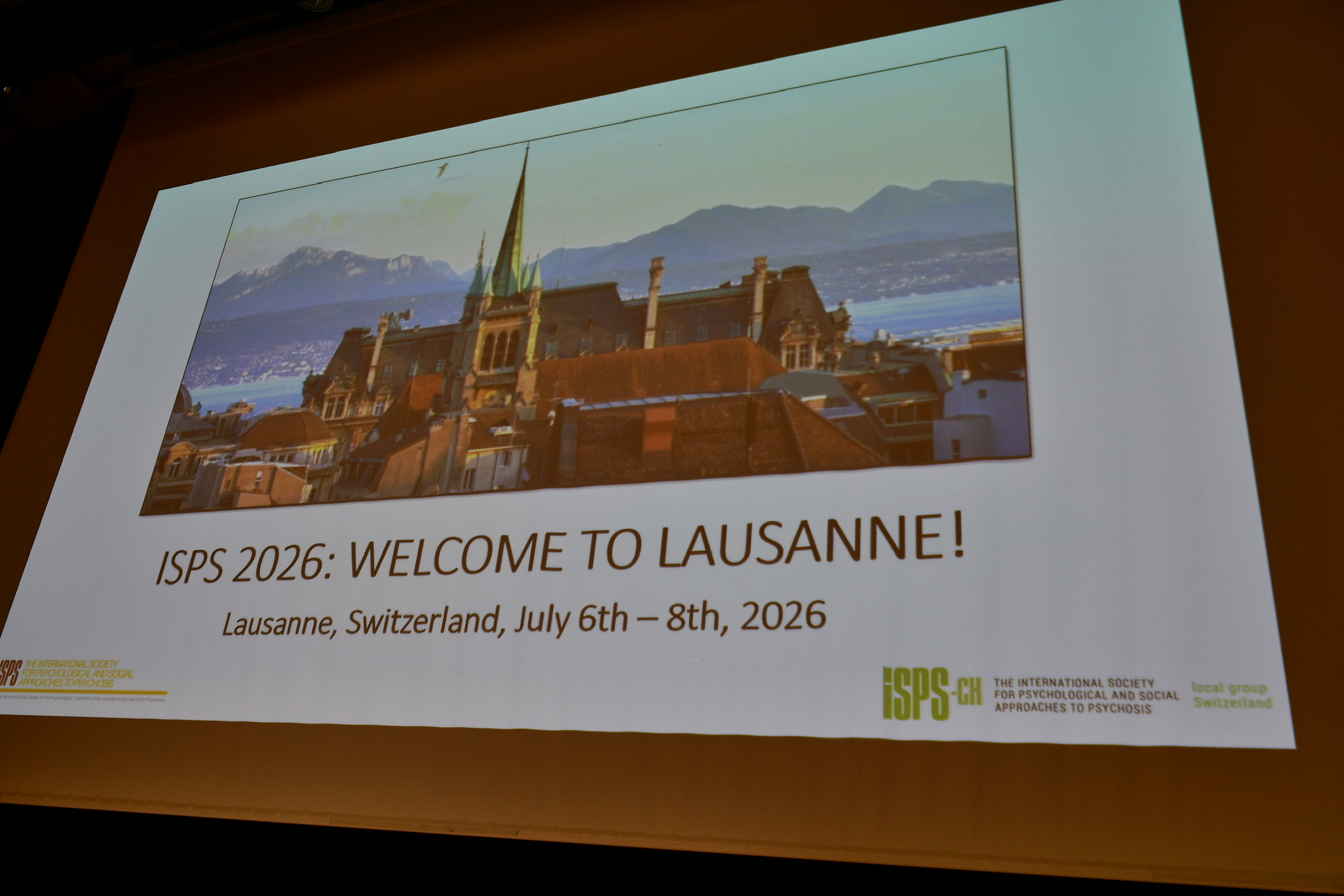 ISPS Lausanne 2026 "Back to the Future: Inspired by Pioneers" - ISPS